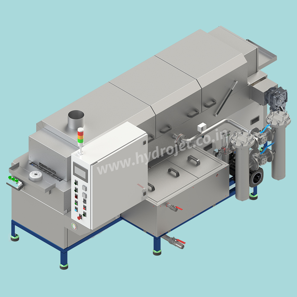 Conveyor Parts Washer Systems Manufacturer in India | Hydrojet